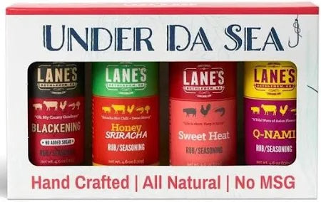 Lanes BBQ Rub Gift Pack Under Da Sea – Boss Outdoor
