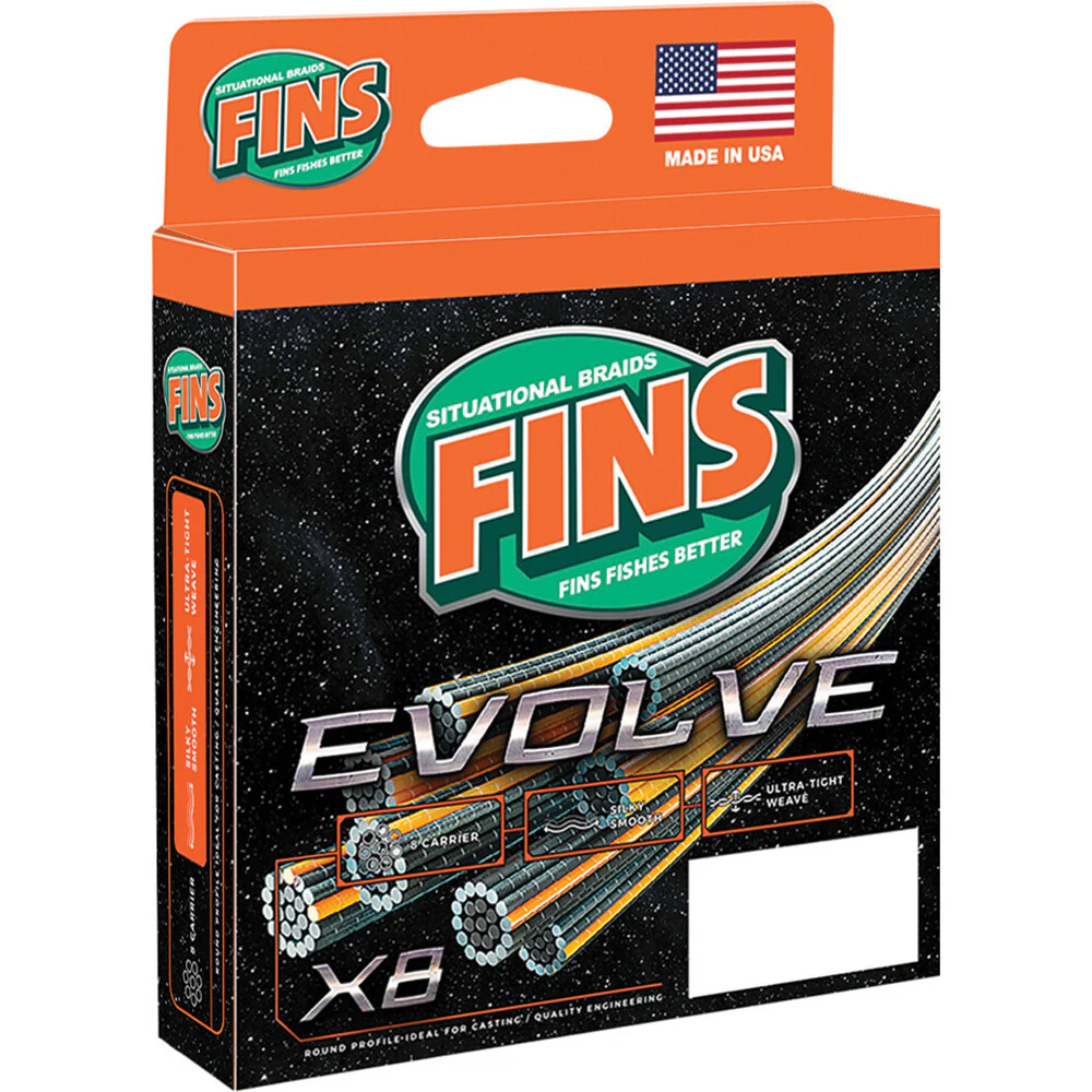 Fins Evolve X8 Braid – Boss Outdoor