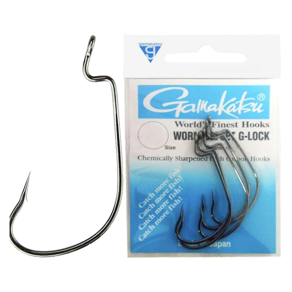 Gamakatsu G-Lock Worm Hooks – Boss Outdoor