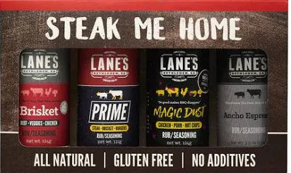 Lanes BBQ Rub Gift Pack Steak Me Home – Boss Outdoor