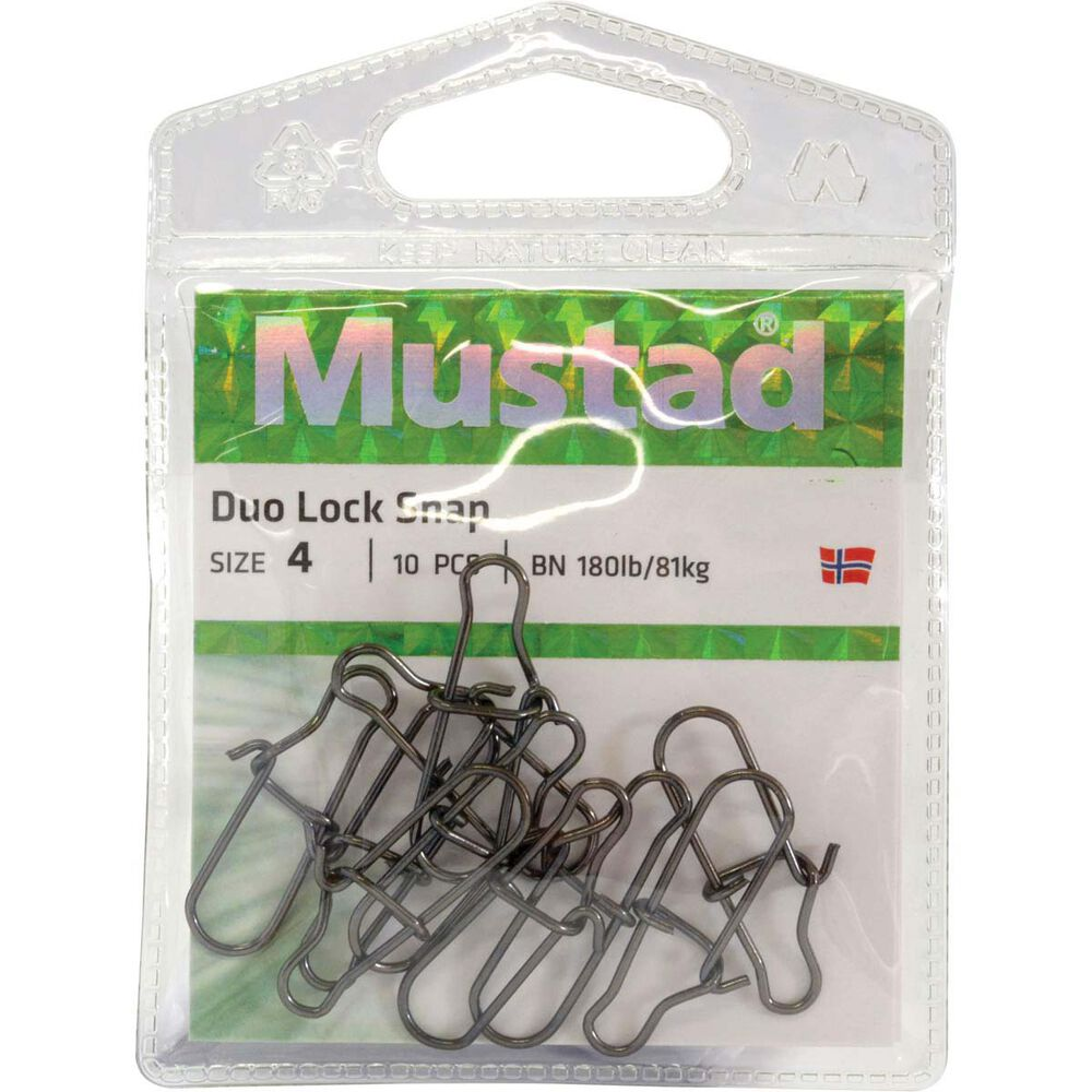 Mustad Duo Lock Lock Snap – Boss Outdoor