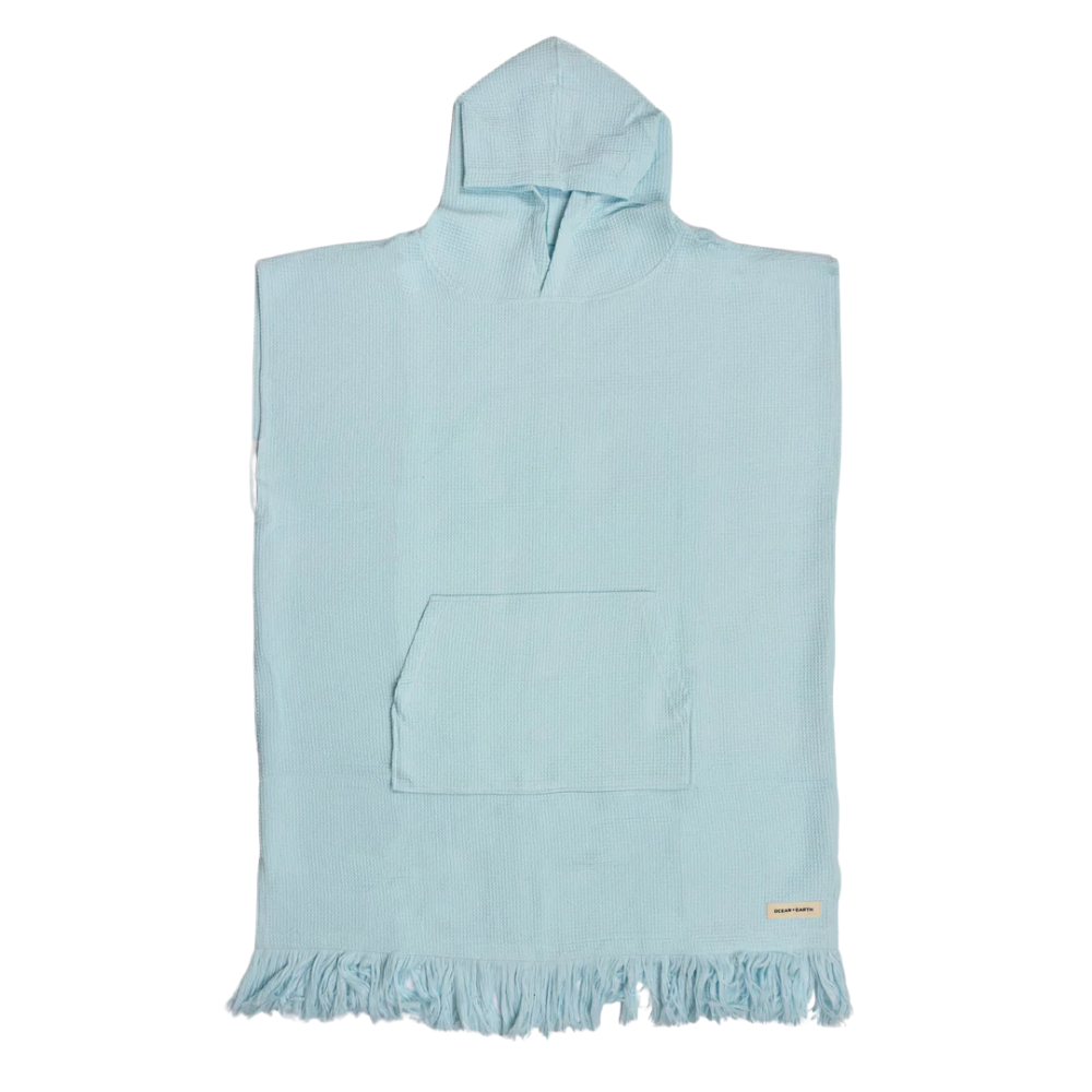 Ocean & Earth Ladies Waffle Hooded Poncho – Boss Outdoor