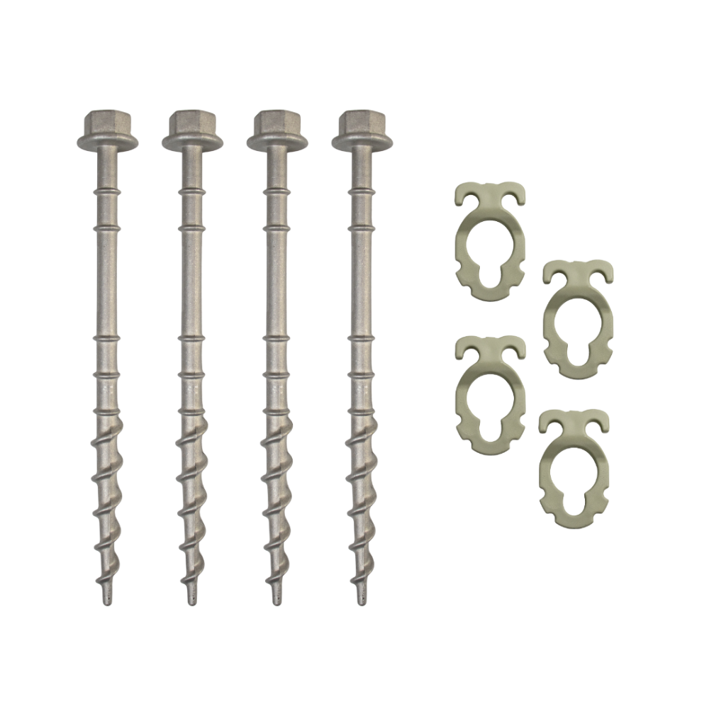 Supex Deluxe Alloy Screw In Pegs Kit (22pcs) – Boss Outdoor