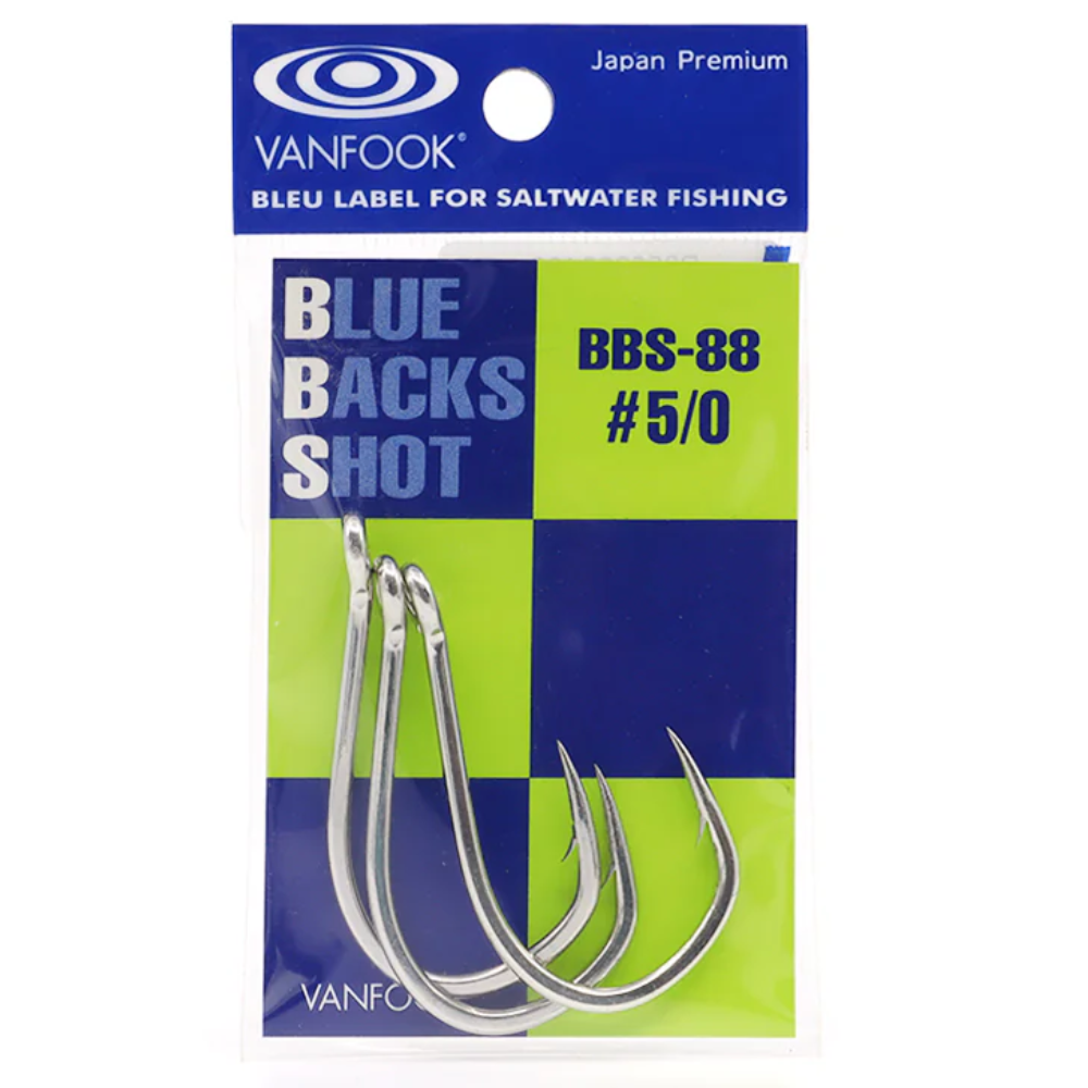 Vanfook Blue Backs BBS 88S Heavy Wire Jigging Hook – Boss Outdoor