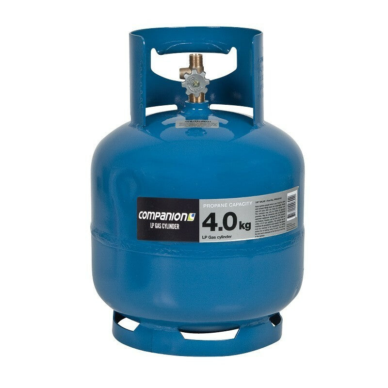 Companion Gas Cylinder 3/8LH 4KG – Boss Outdoor