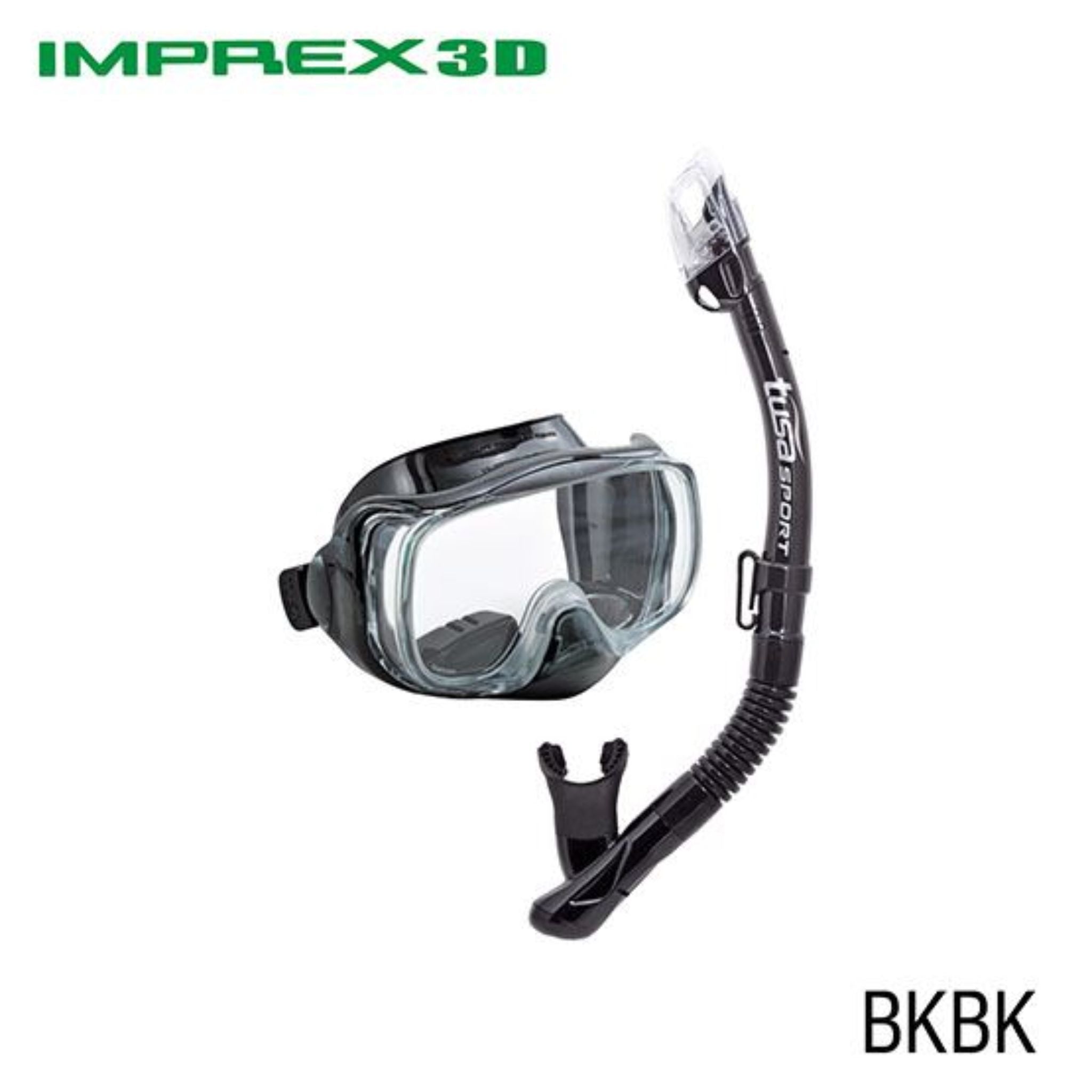 Tusa Imprex 3D Dry Pro Adult Mask and Snorkel – Boss Outdoor